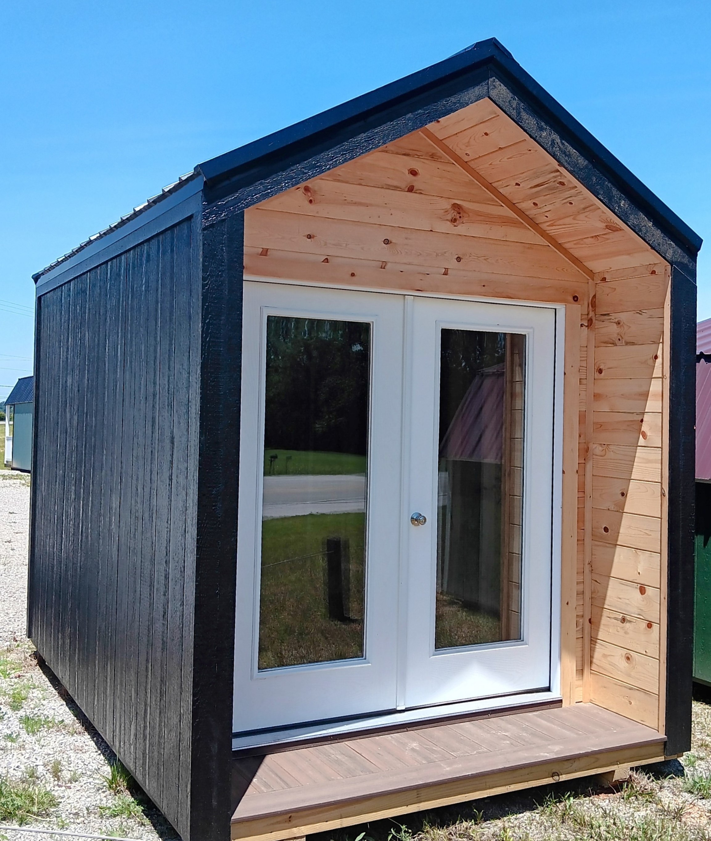 8×12 Nordic Tiny Home Shell - Esh's Utility Buildings