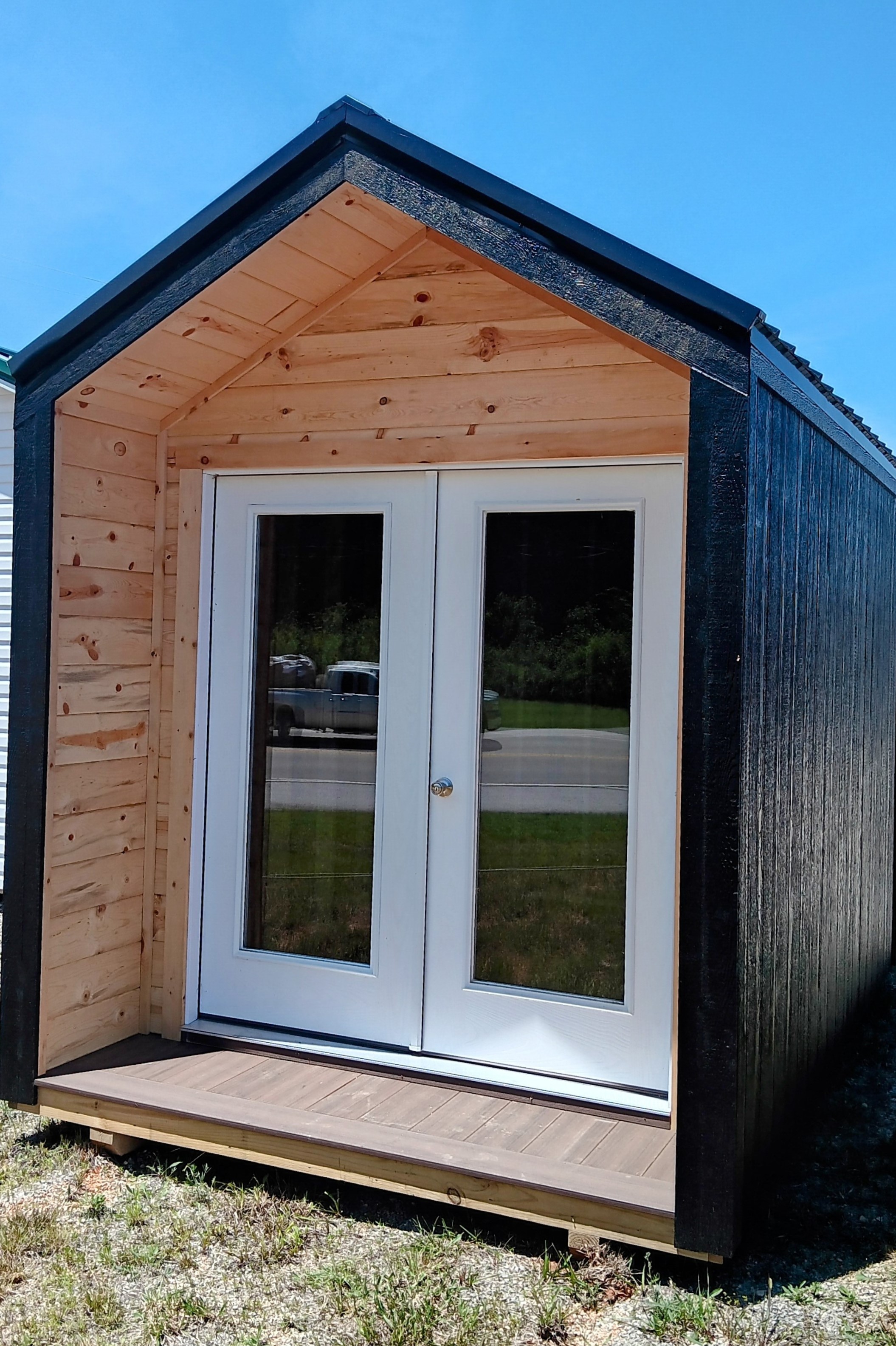 8×12 Nordic Tiny Home Shell - Esh's Utility Buildings