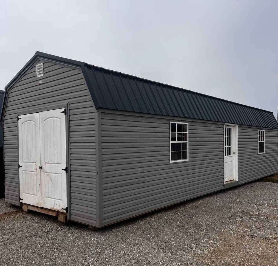 12×36 High Barn Shed - Esh's Utility Buildings
