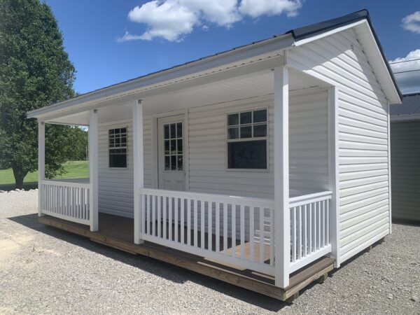 12x20 Ranch Shed With Porch - Esh's Utility Buildings