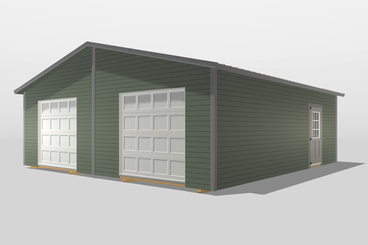 prefab detached garage - Esh's Utility Buildings
