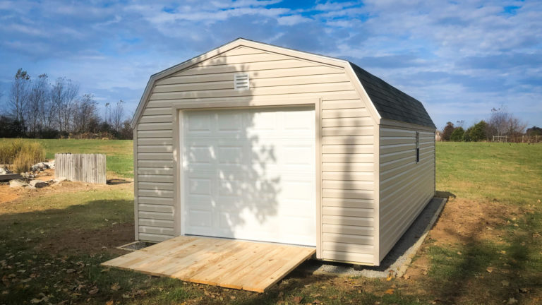exterior of high barn for prefab detached garage cost for sale - Esh's ...