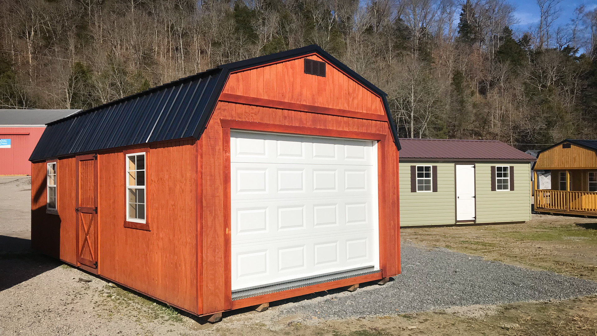 exterior of great quality prefab detached garage for sale - Esh's ...