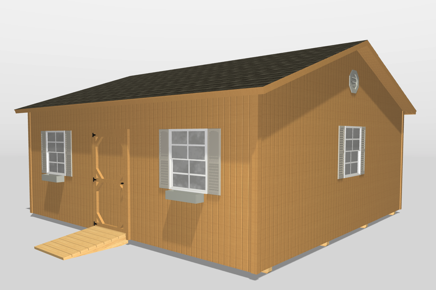 modular cabin home in kentucky - Esh's Utility Buildings