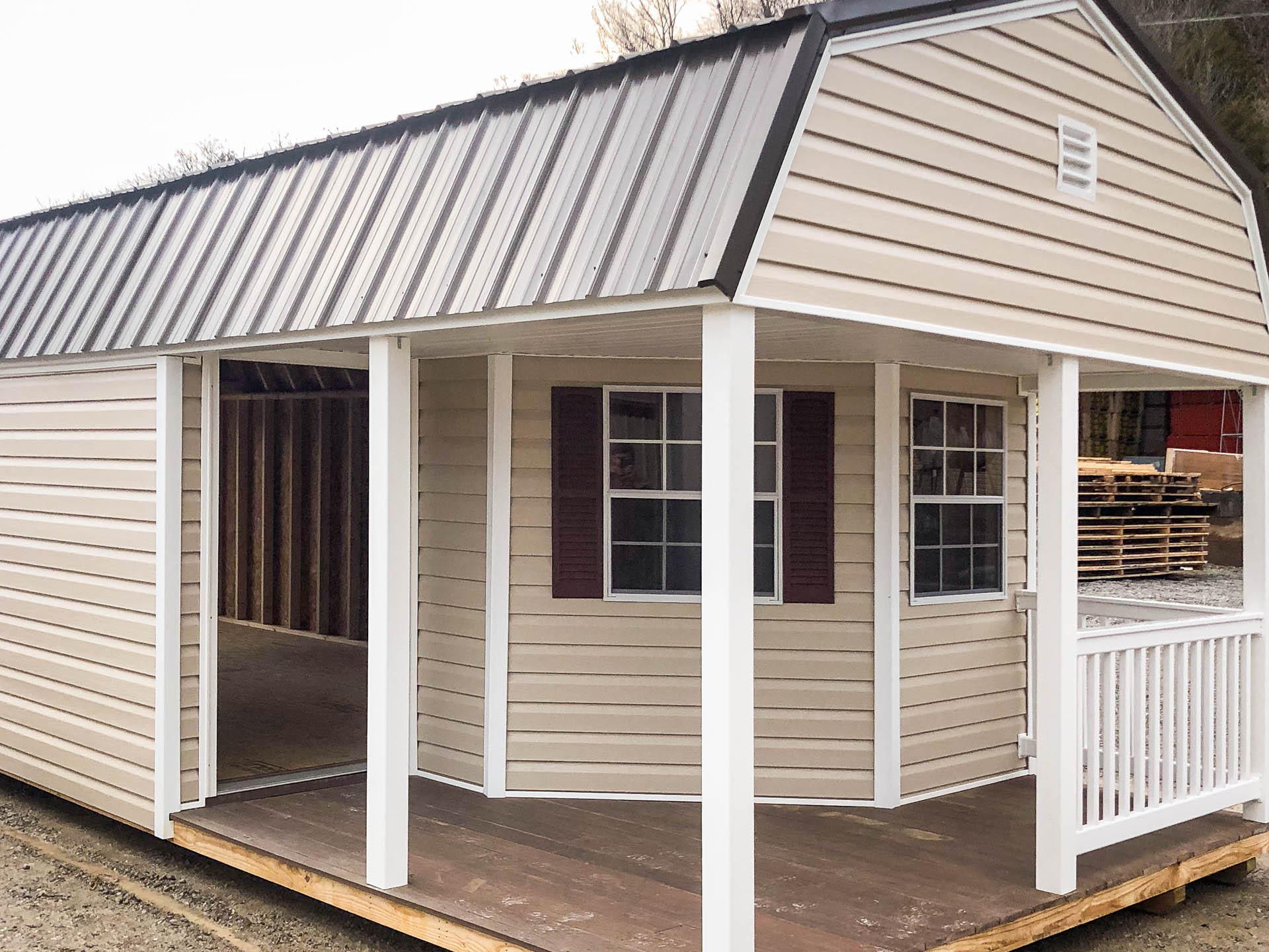 lofted-barn-cabin-3 - Esh's Utility Buildings