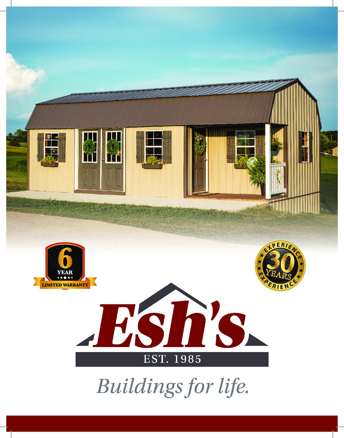 esh’s catalog 2022 final main office - Esh's Utility Buildings
