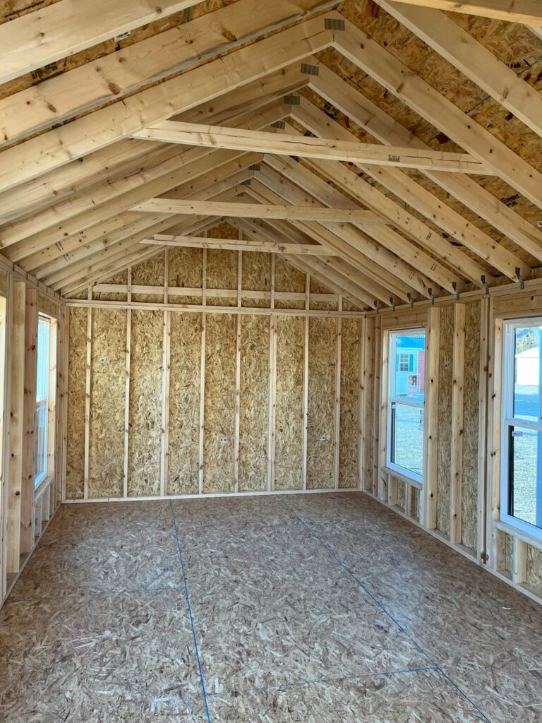 12×24 Nordic Tiny Home Shell - Esh's Utility Buildings