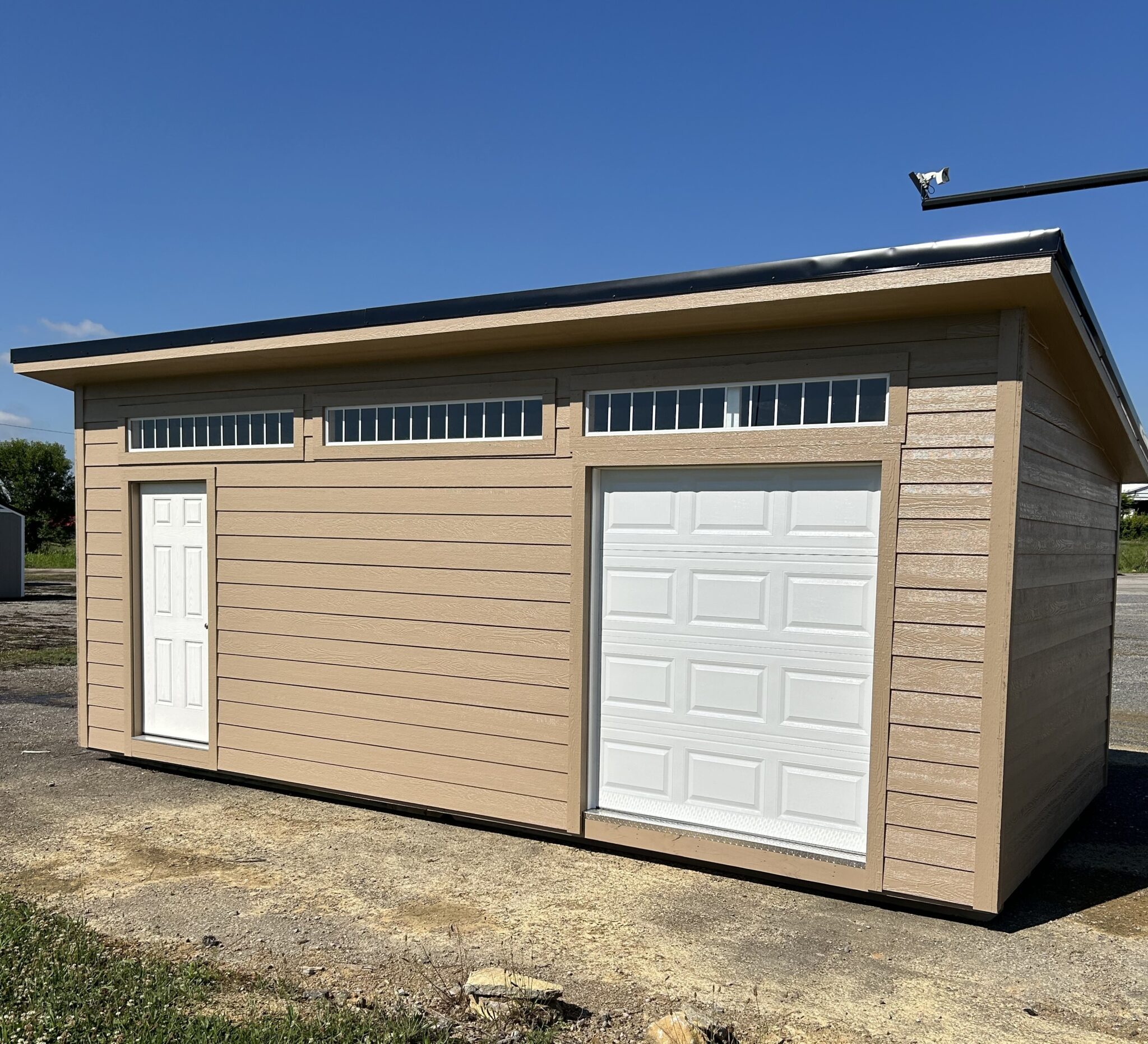 12×24 Skillion Garage - Esh's Utility Buildings