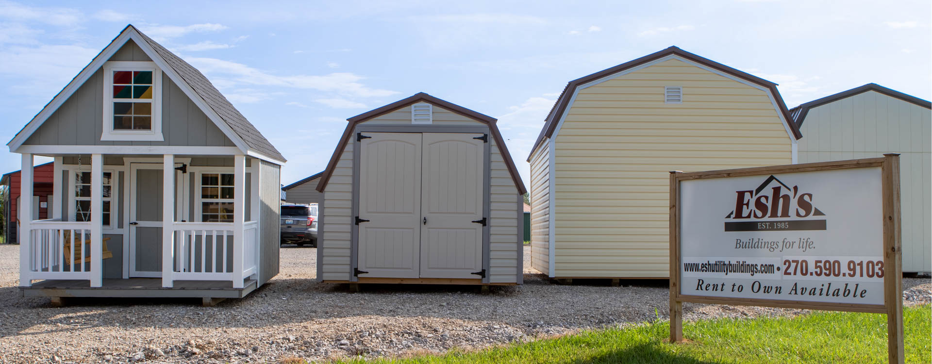 become a dealer - Esh's Utility Buildings