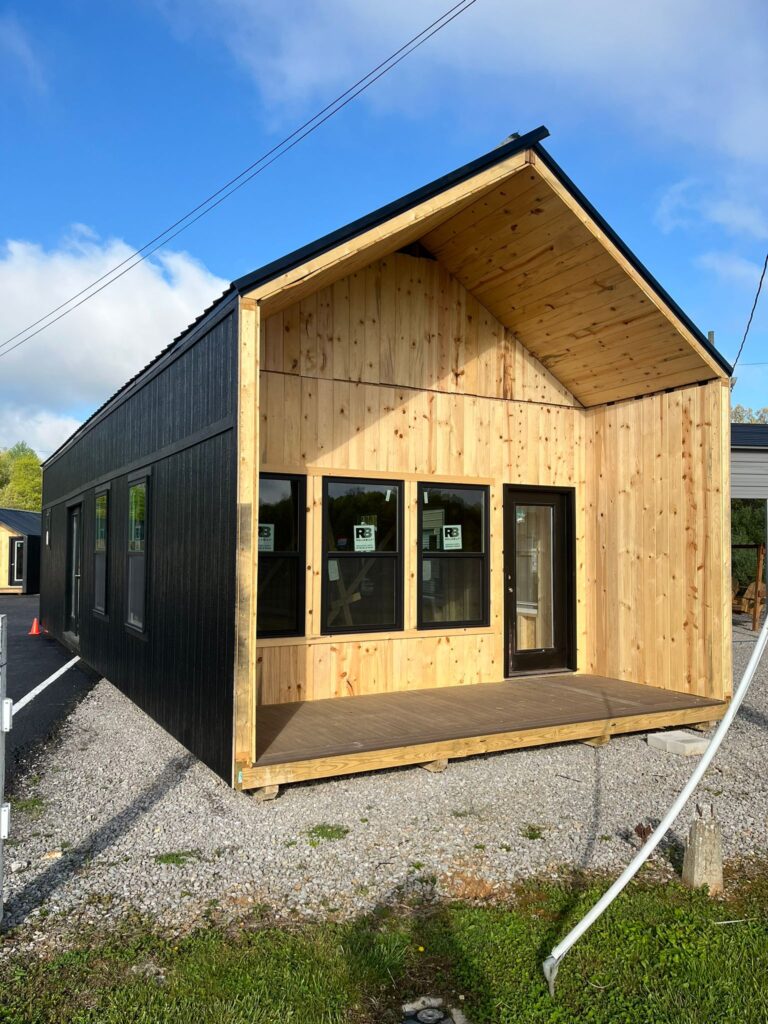 16×42 Nordic Tiny Home Shell - Esh's Utility Buildings