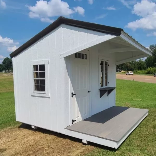 exterior of a saltbox playhome for sale - Esh's Utility Buildings