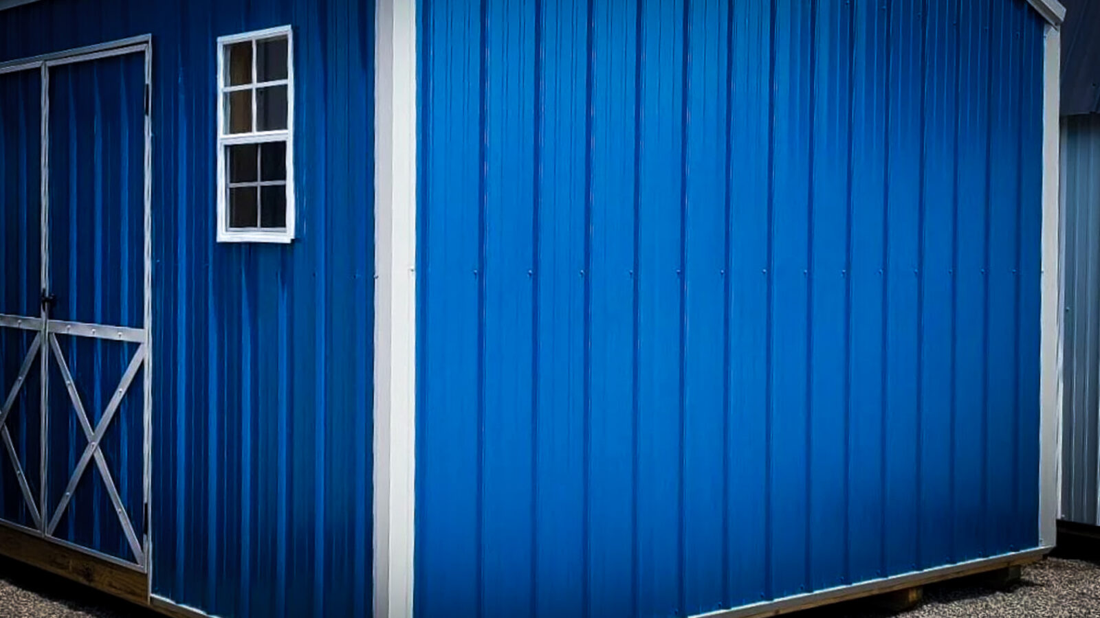 Blue Sheds - Esh's Utility Buildings
