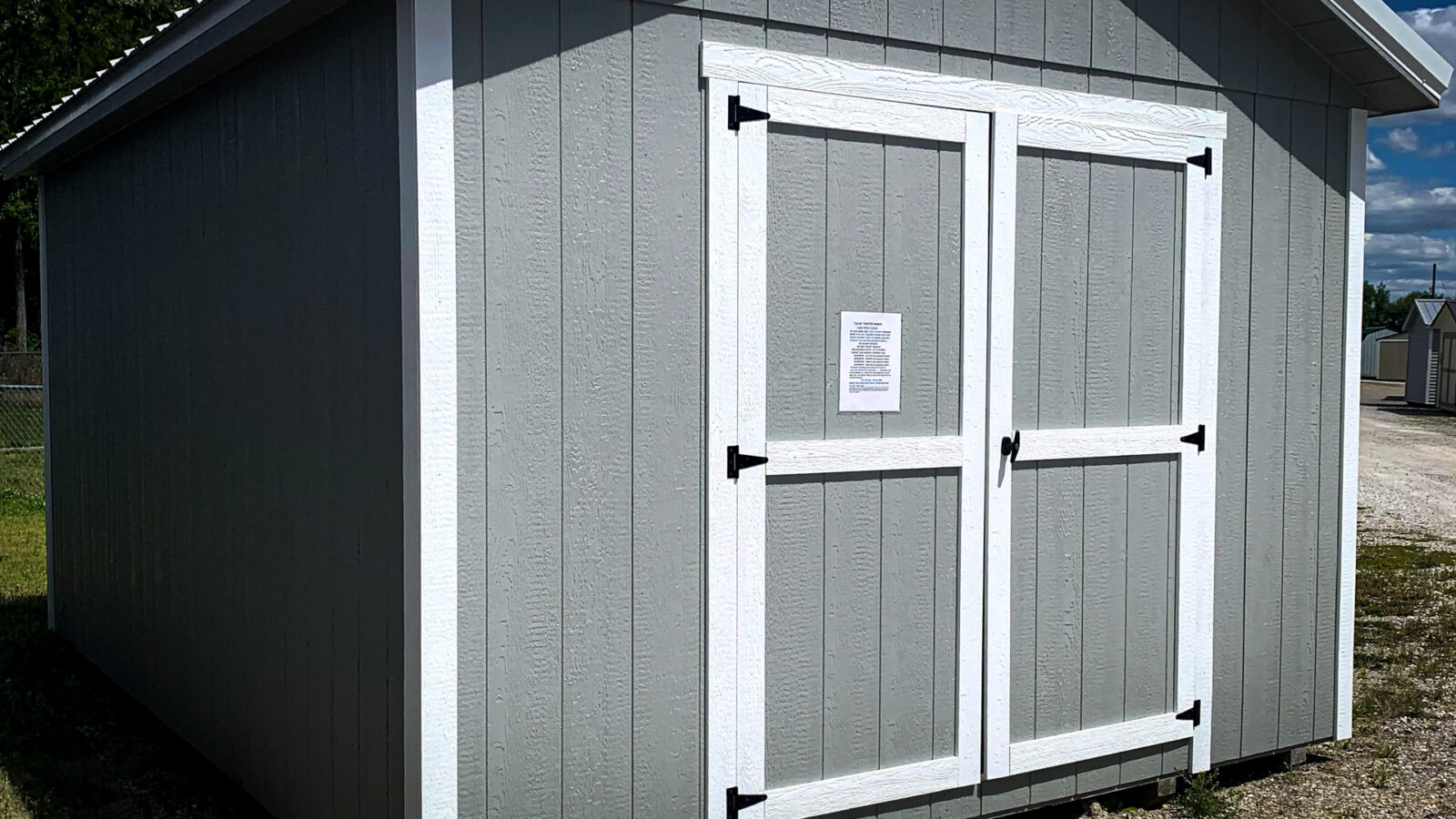 Gray Sheds - Esh's Utility Buildings