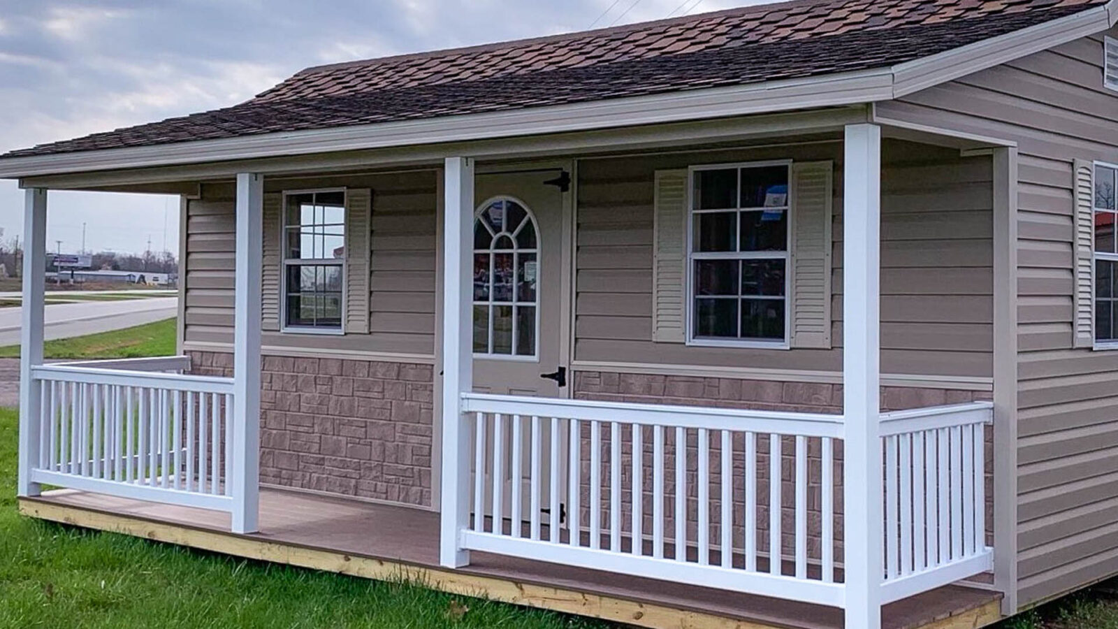 Shed Porch Ideas And Inspiration Eshs Utility Buildings