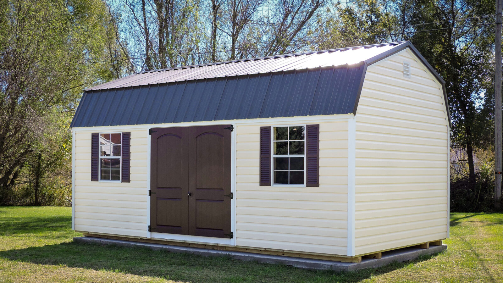Vinyl-Sided Sheds: Everything You Should Know - Esh's Utility Buildings