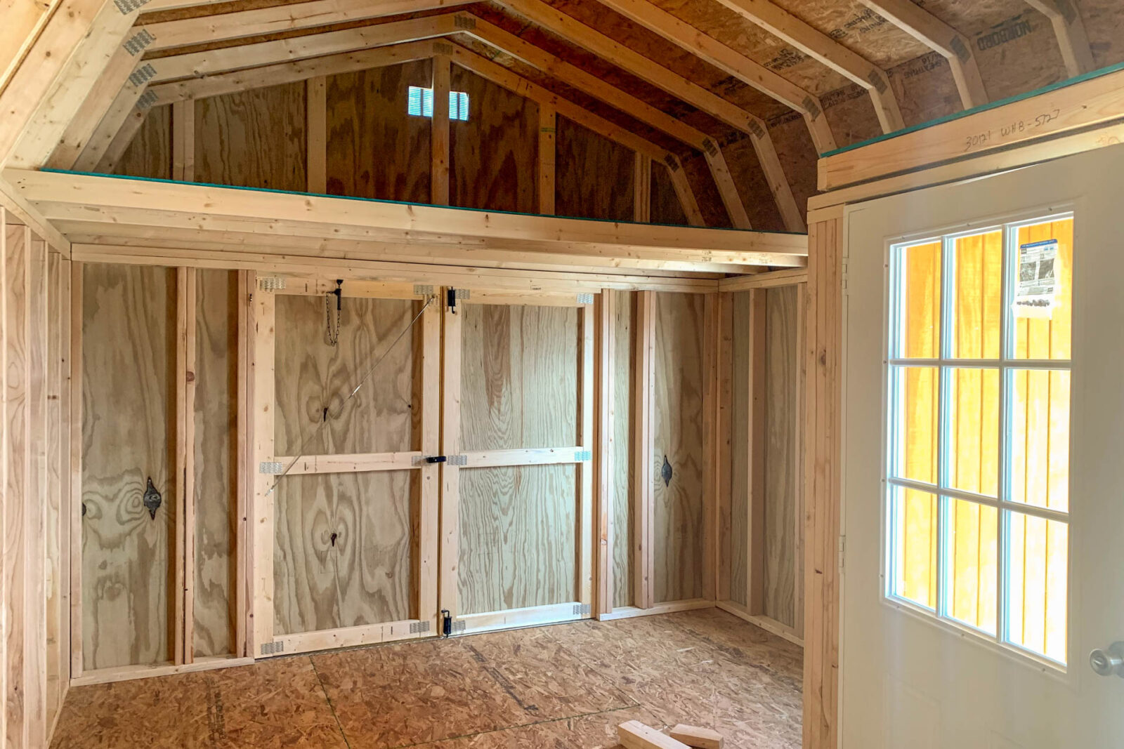 High Barn Tiny Home Shell Photos - Esh's Utility Buildings