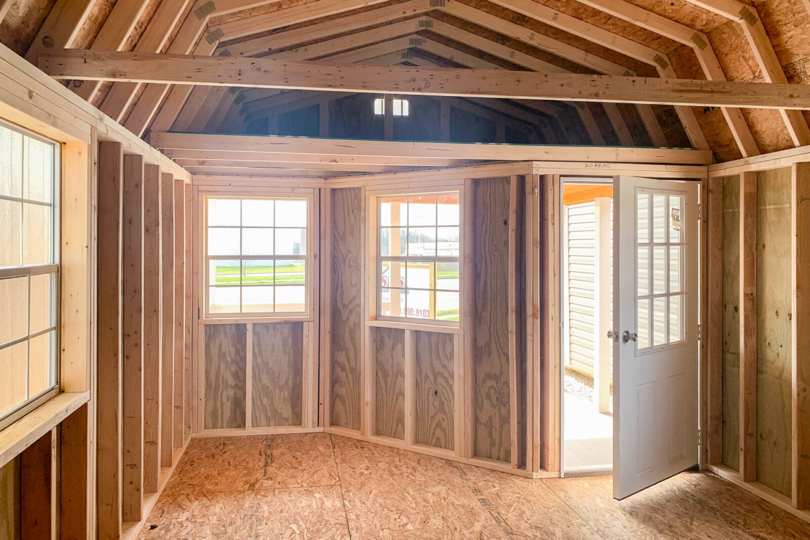 High Barn Tiny Home Shell Photos - Esh's Utility Buildings
