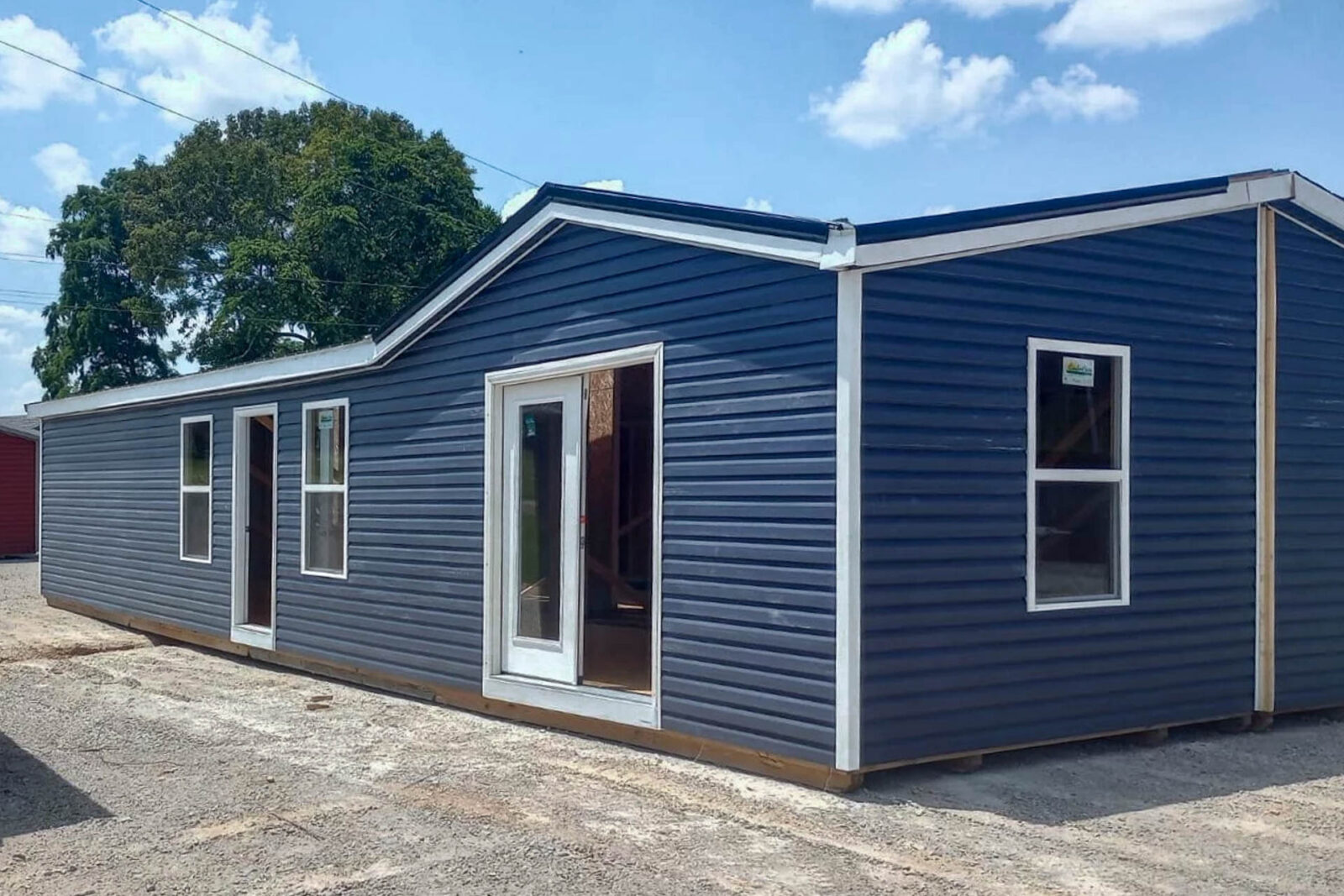 Double-Wide Tiny Home Shell - Esh's Utility Buildings