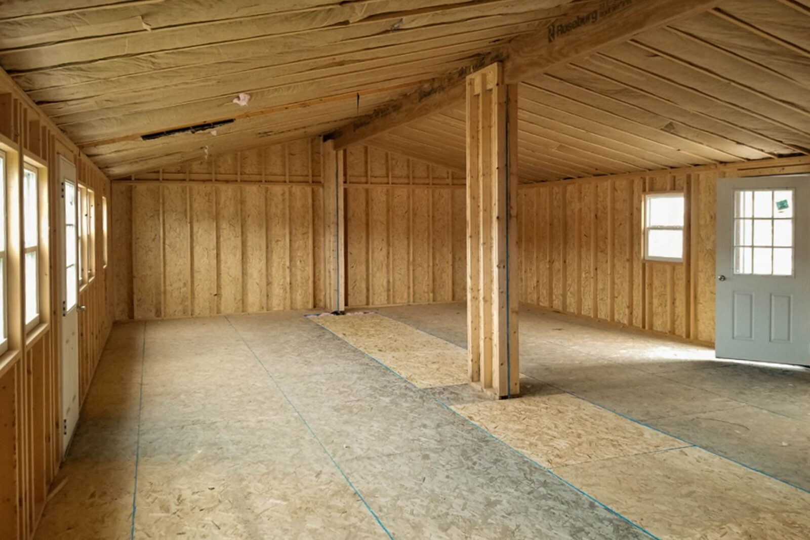 Double-Wide Tiny Home Shell - Esh's Utility Buildings