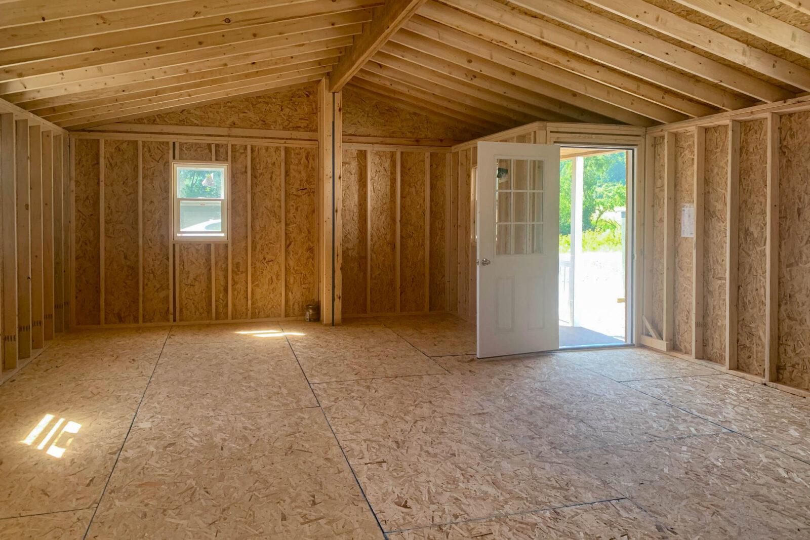 Double-Wide Tiny Home Shell - Esh's Utility Buildings