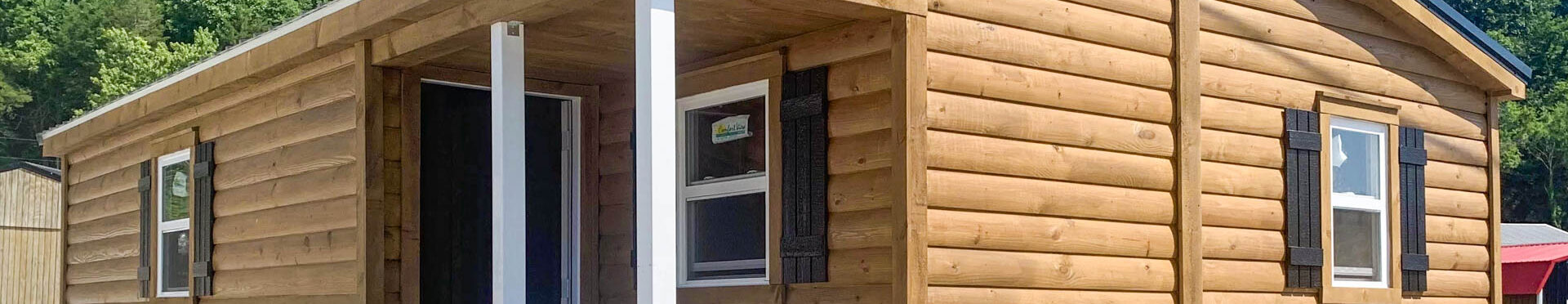 Double-Wide Tiny Home Shell - Esh's Utility Buildings