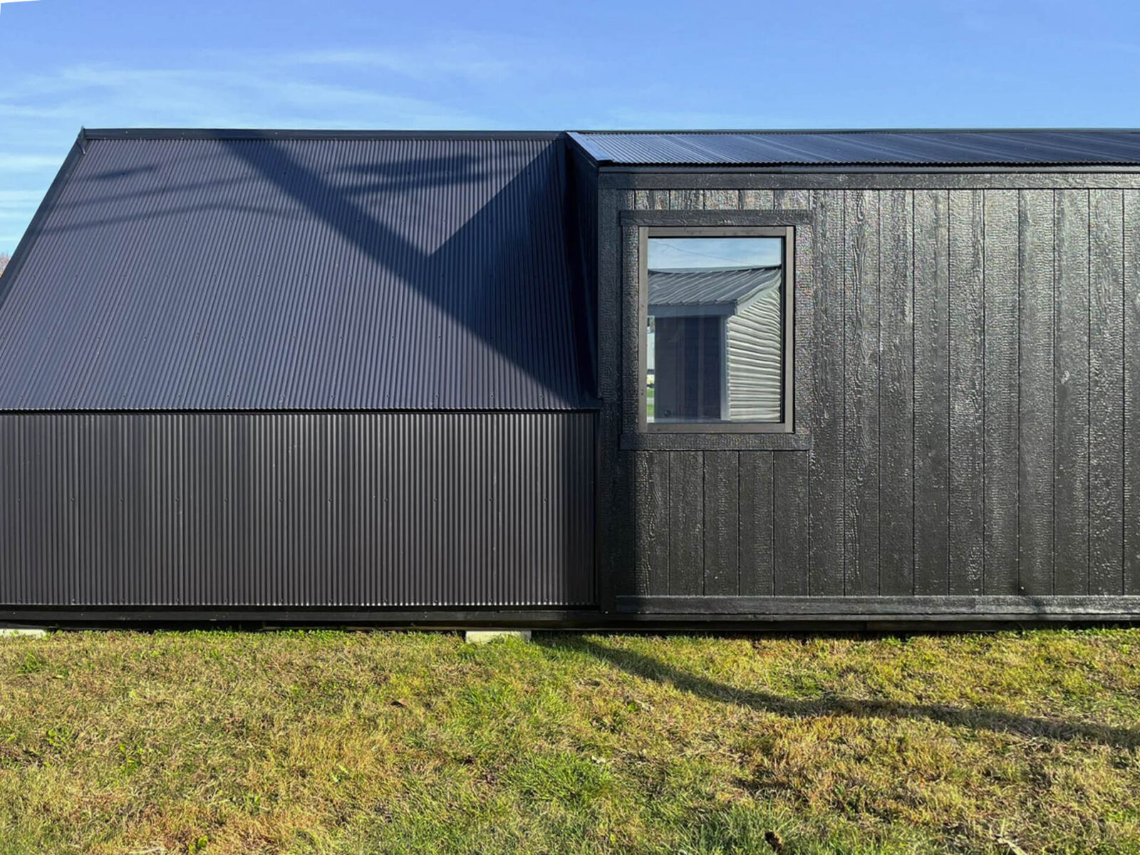 Montana Tiny Home Shell - Esh's Utility Buildings