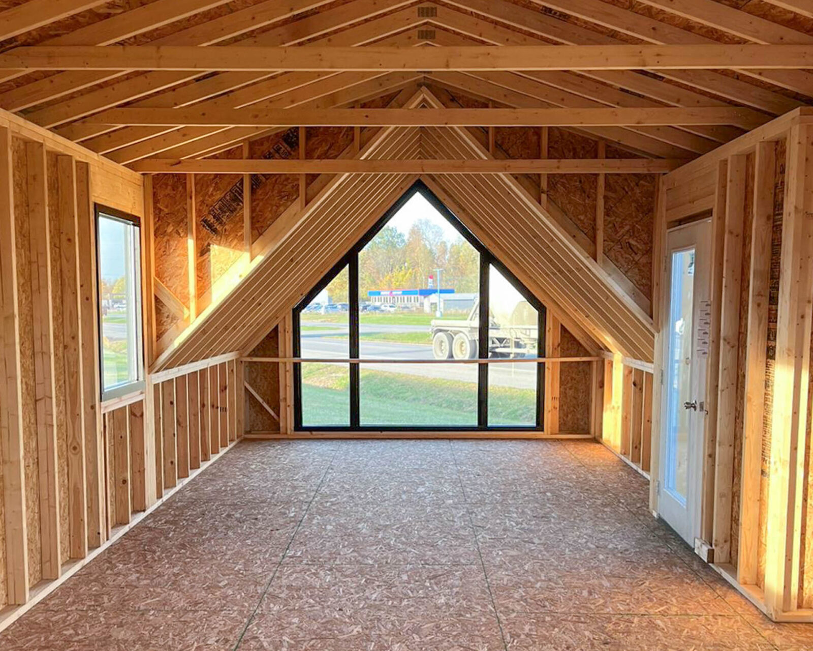 Montana Tiny Home Shell - Esh's Utility Buildings