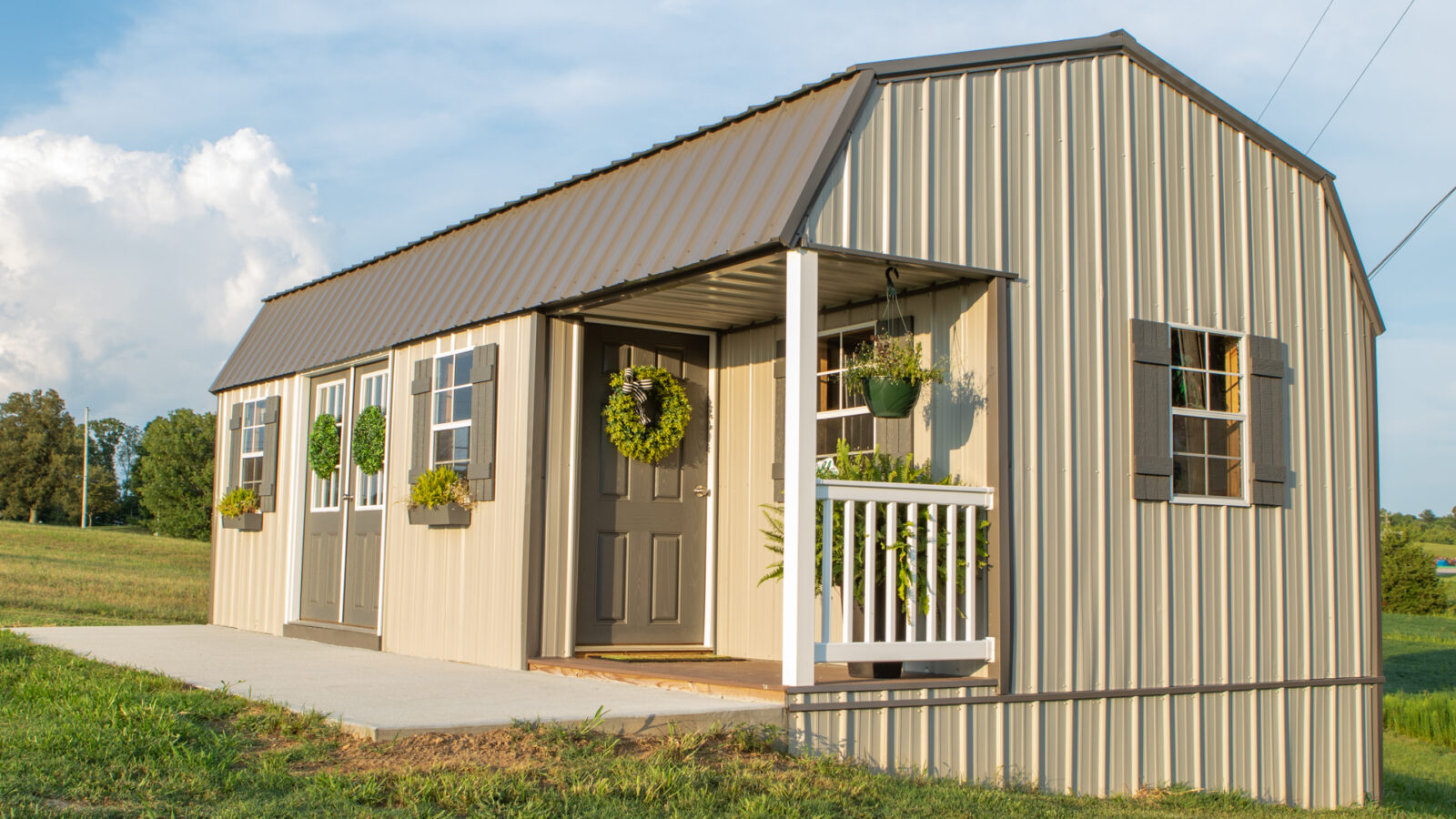 Cottage Sheds: 5 Awesome Styles - Esh's Utility Buildings