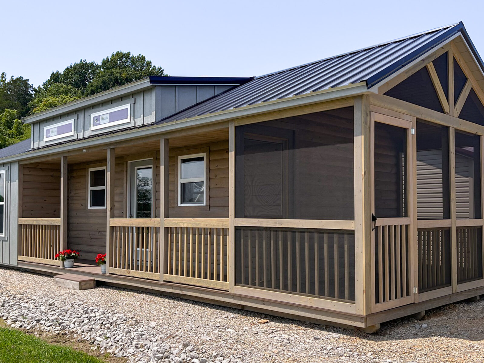 Custom-Built Tiny Home Shells Photos - Esh's Utility Buildings