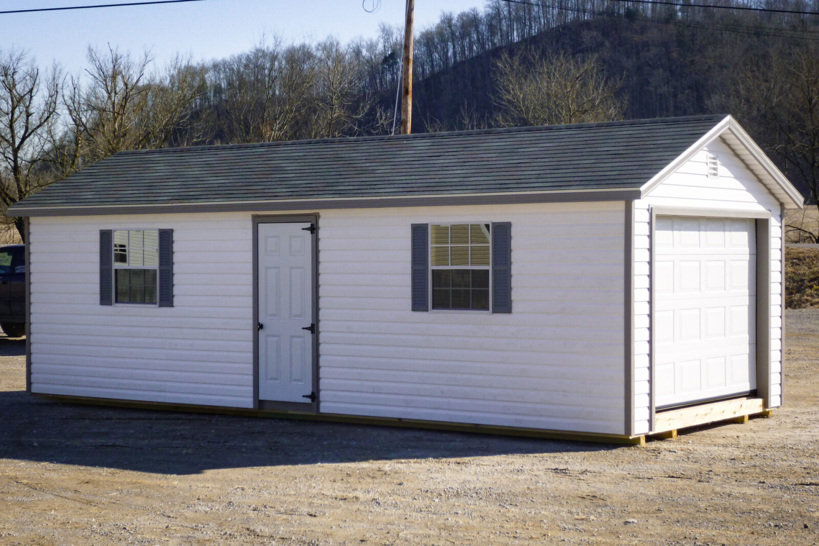 One-Car Garages - Esh's Utility Buildings