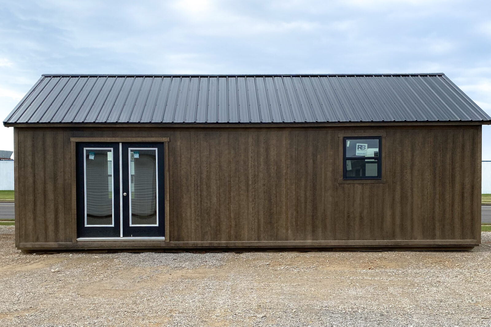 Ranch Tiny Home Shell Photos - Esh's Utility Buildings