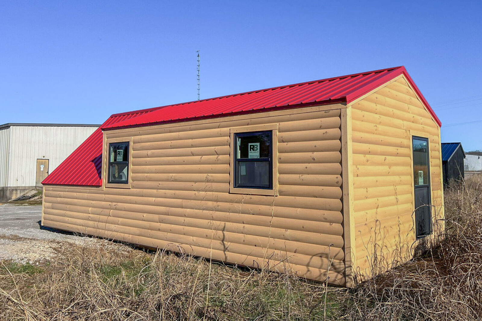 Montana Tiny Home Shell Photos - Esh's Utility Buildings