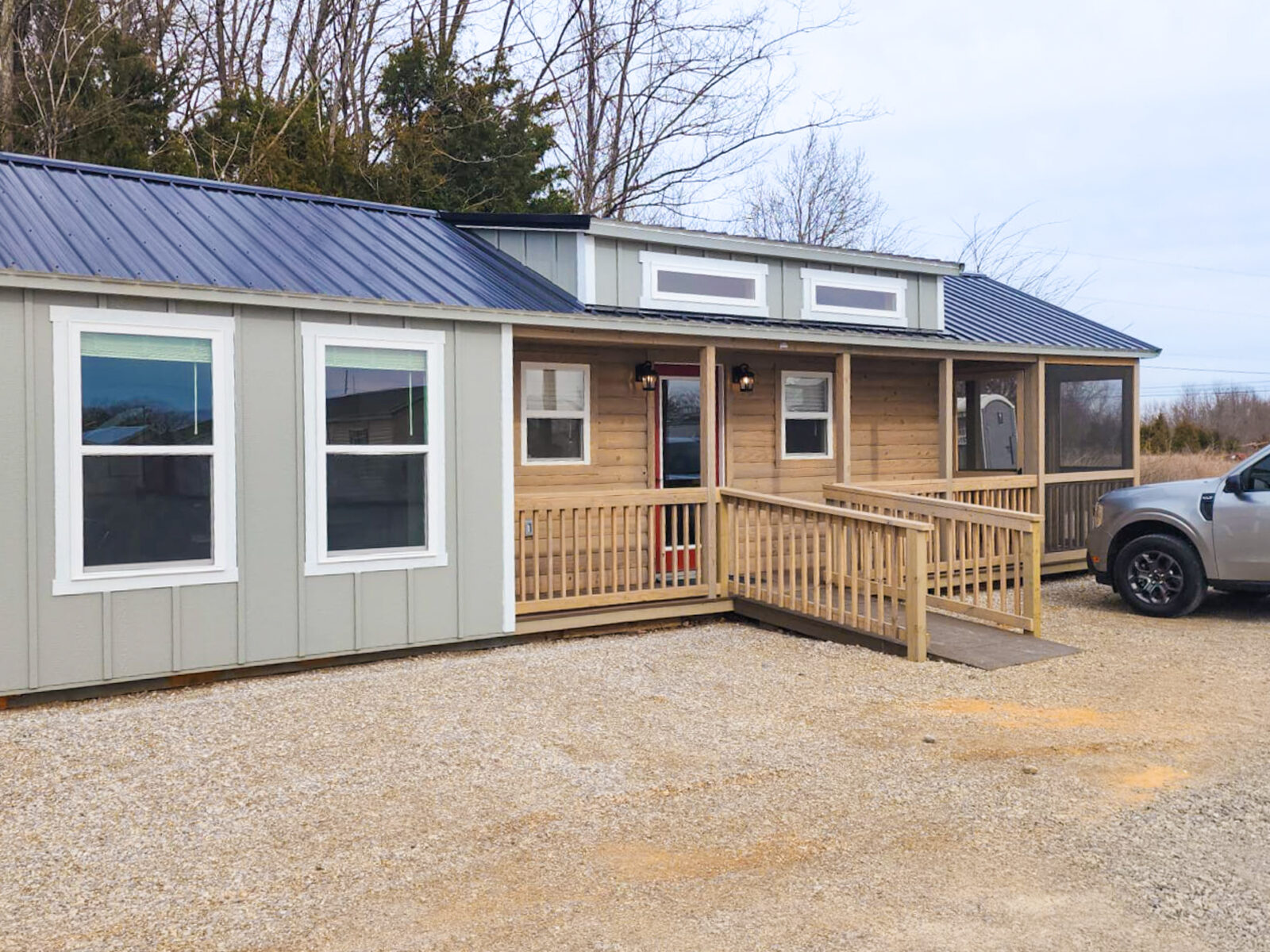Custom-Built Tiny Home Shells Photos - Esh's Utility Buildings