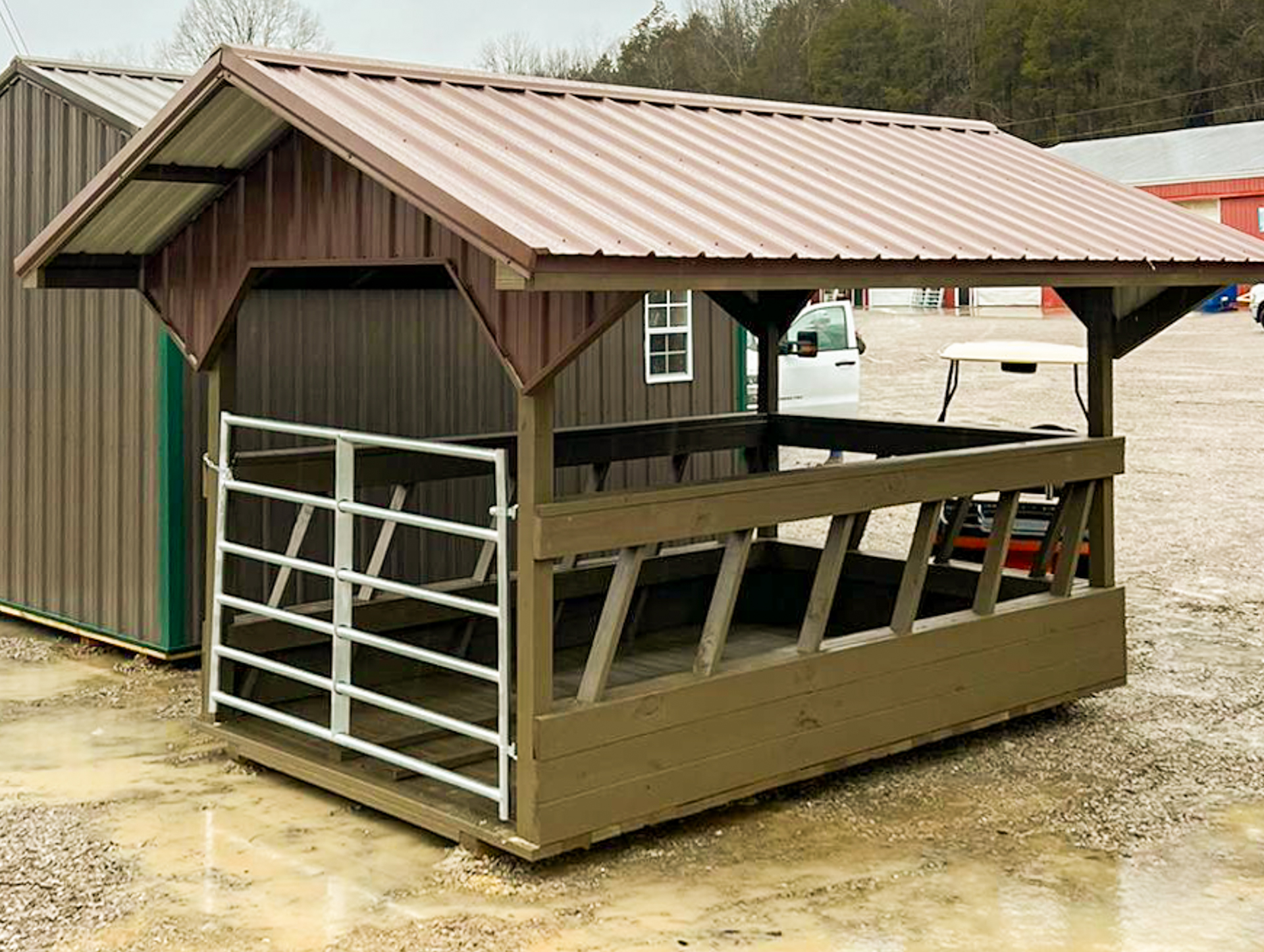 cow hay feeders - Esh's Utility Buildings