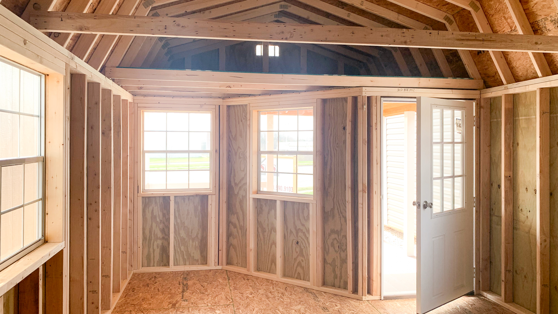 custom built cabins-7302-2 - Esh's Utility Buildings