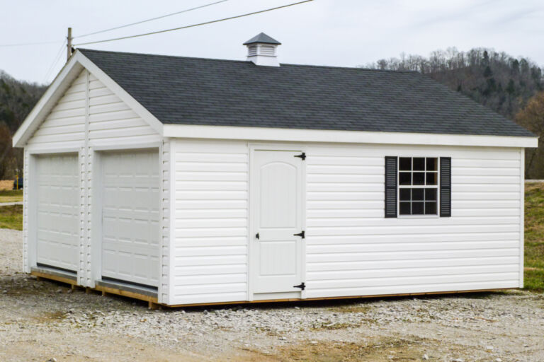 Double-Wide Garages - Esh's Utility Buildings