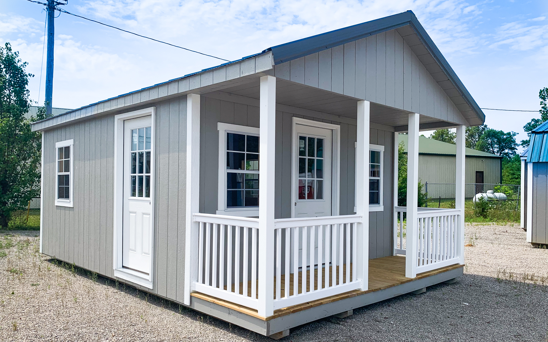 Tiny house shells by Esh’s Utility Buildings. - Esh's Utility Buildings