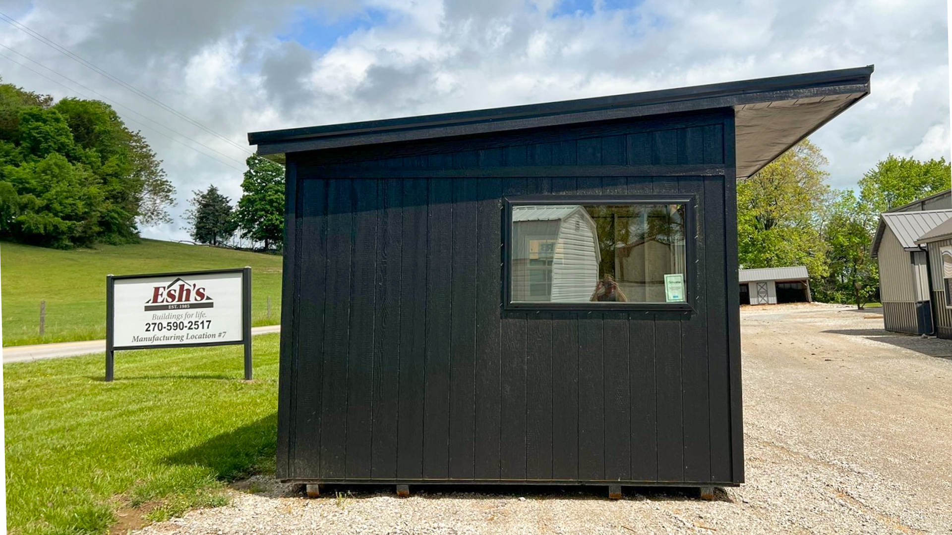 unfinished tiny house shell - Esh's Utility Buildings
