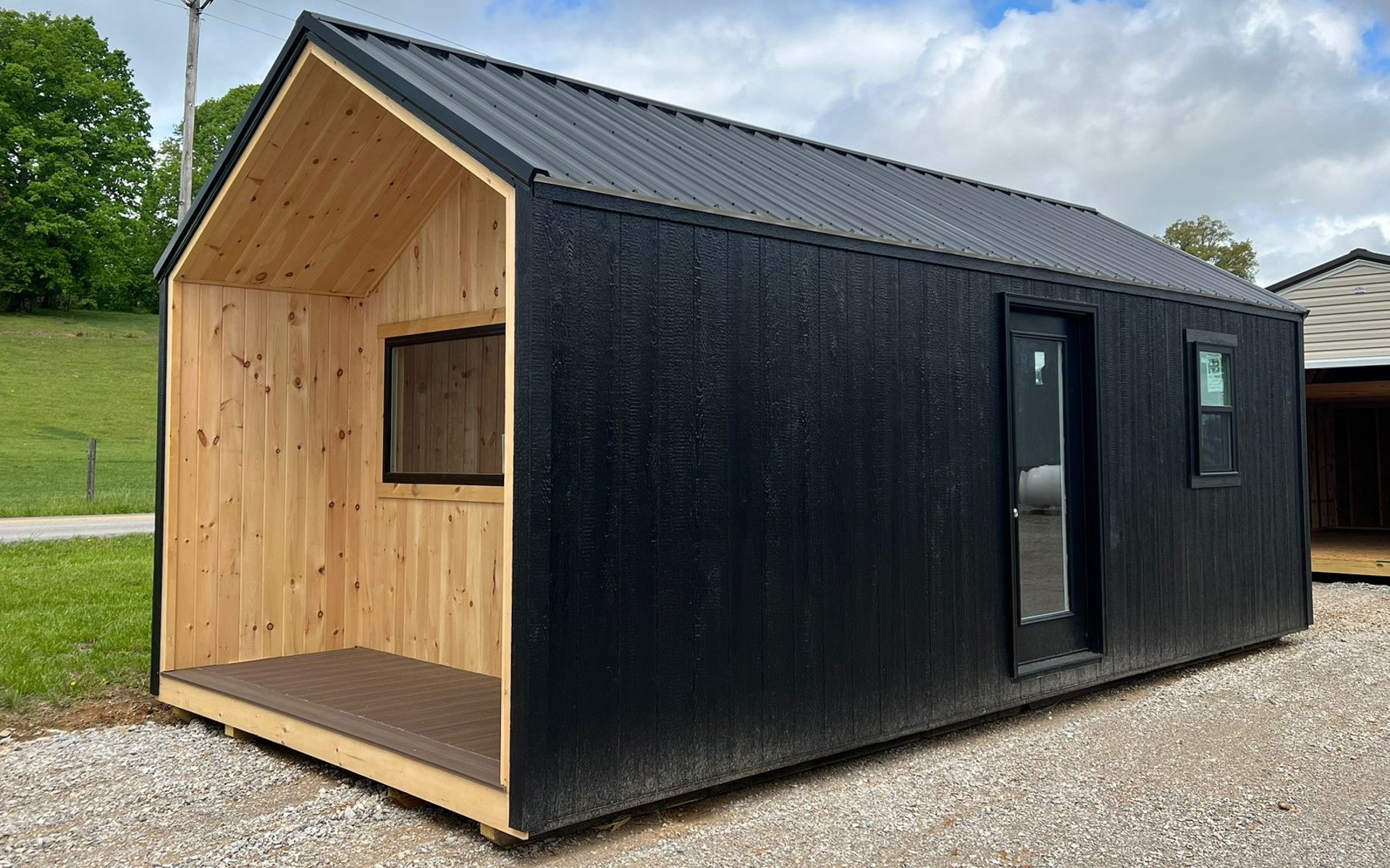 unfinished tiny house shells - Esh's Utility Buildings